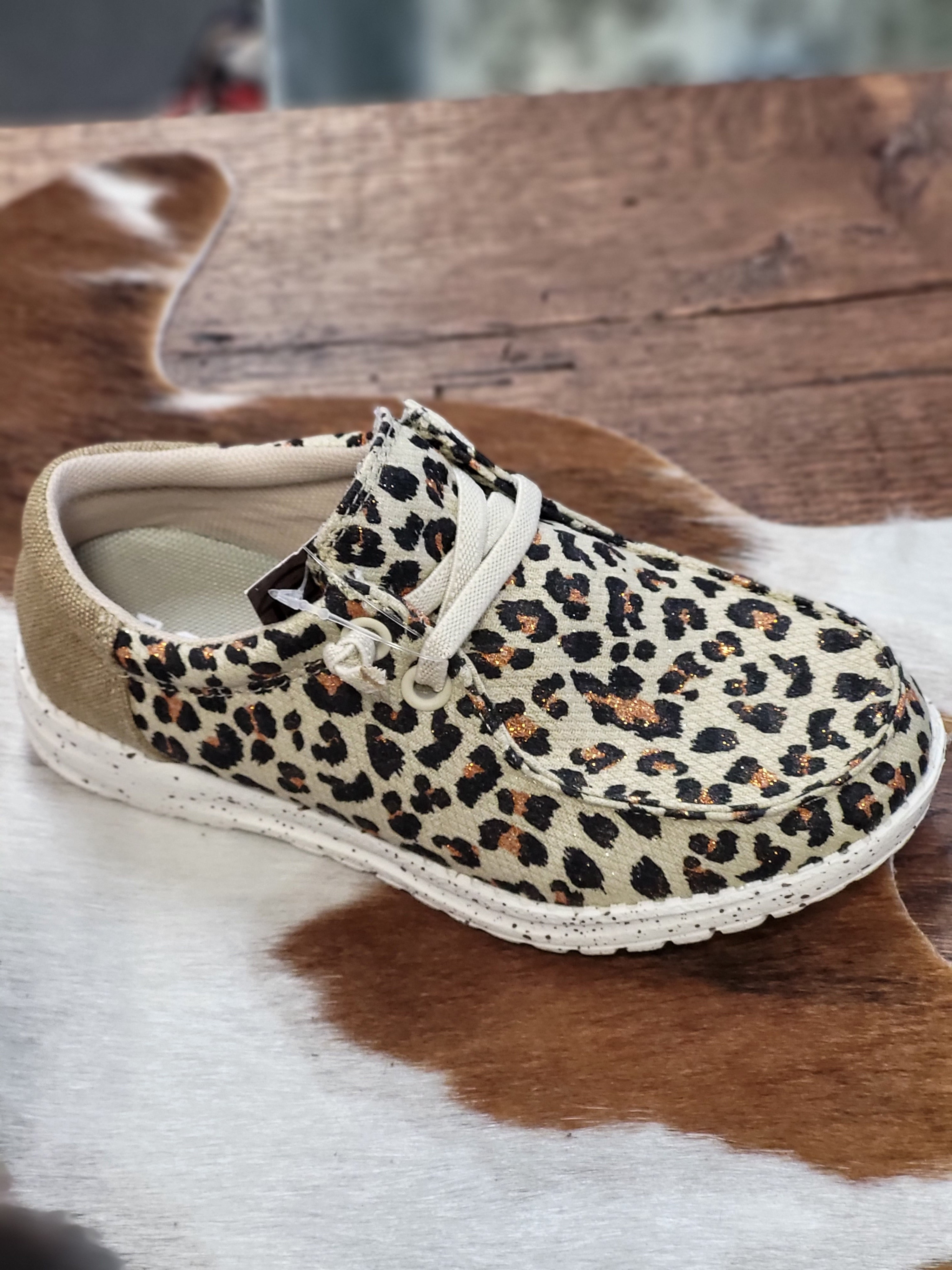 ROPER YOUTH EVA HANG LOOSE MOC LEOPARD CANVAS SHOE – BlueRidgeOutfitters